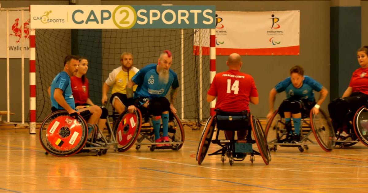 Du handball fauteuil inédit à Spa | Vedia