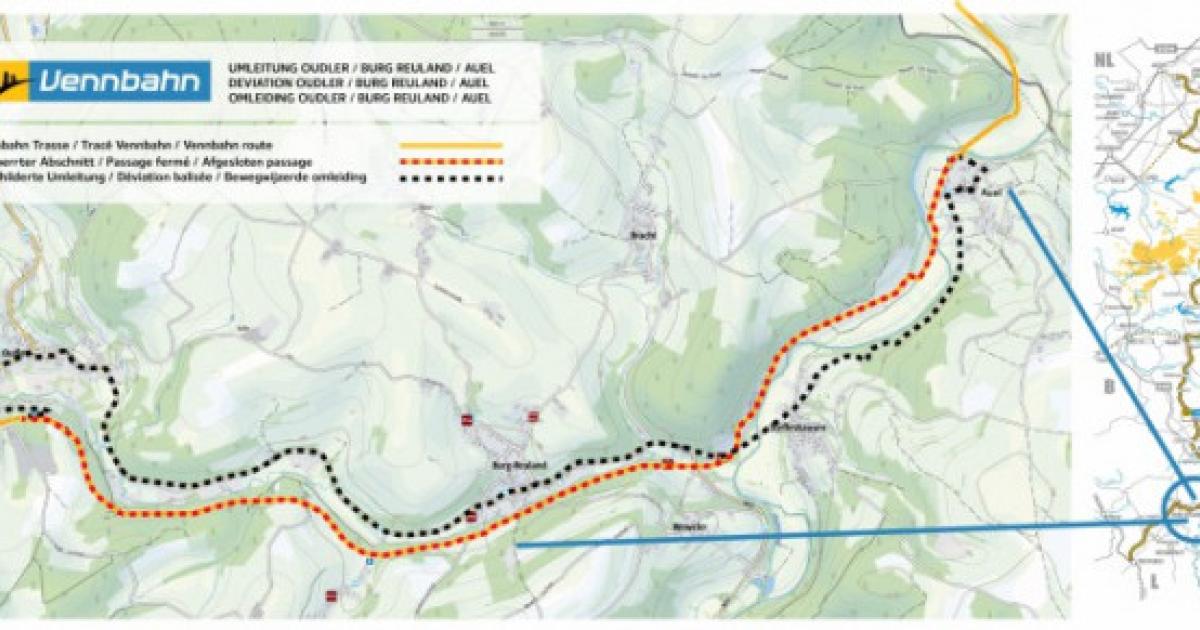 Le tout dernier tronçon de la Vennbahn va être asphalté | Vedia