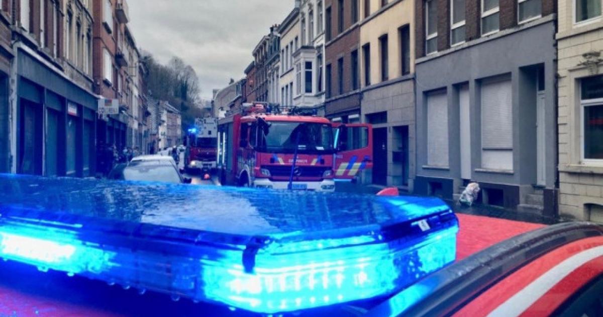 Verviers : un immeuble en feu rue de Mangombroux | Vedia